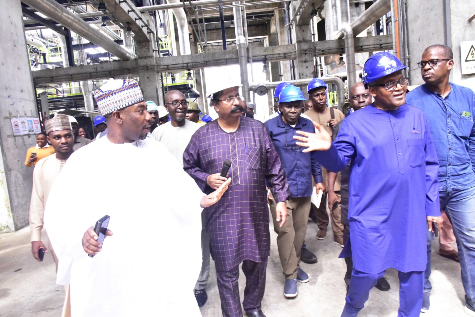 Photo News: Media Executives On Facility Visit To Dangote Petroleum ...